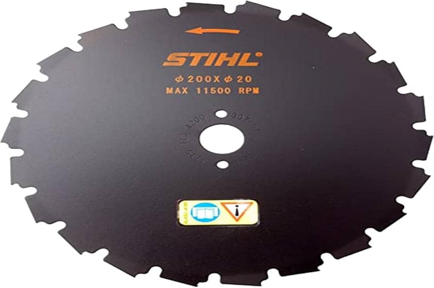 4119 713 4200 Stihl Chisel Tooth Circular Saw Blade — DR Mower Parts