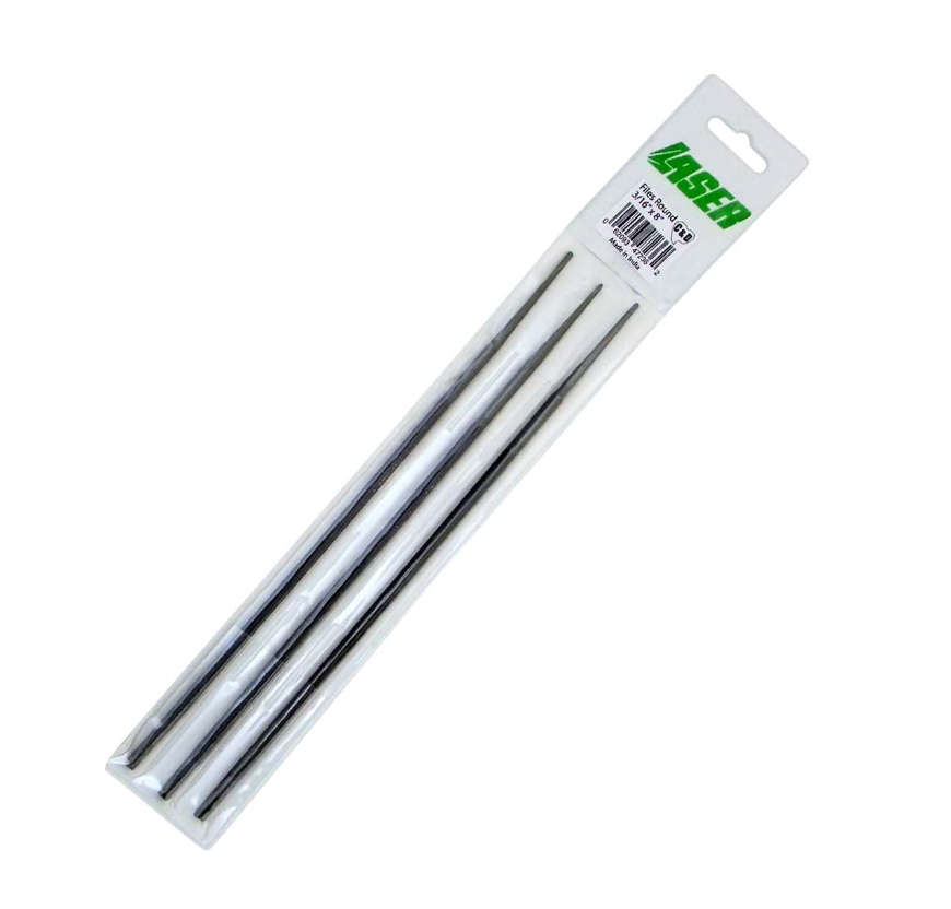 47236 Laser 3/16" Double Cut Chainsaw Files (3 Pack) .325 — DR Mower Parts