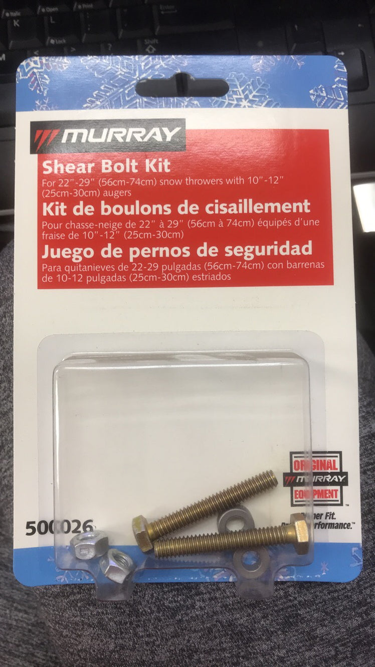 Shear Pins — DR Mower Parts