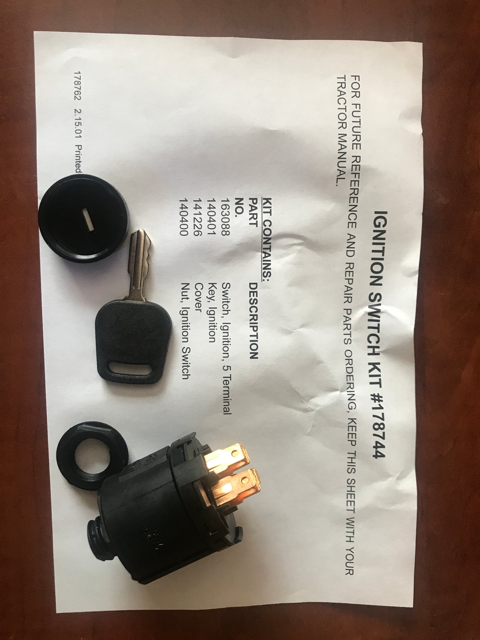 532178744 Craftsman Ignition Switch 144921 — DR Mower Parts