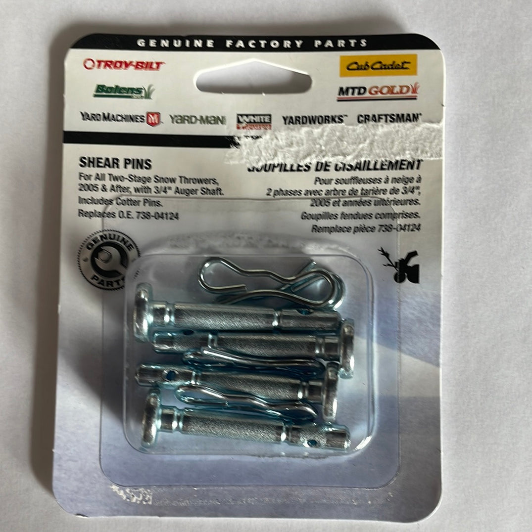 Shear Pins — DR Mower Parts